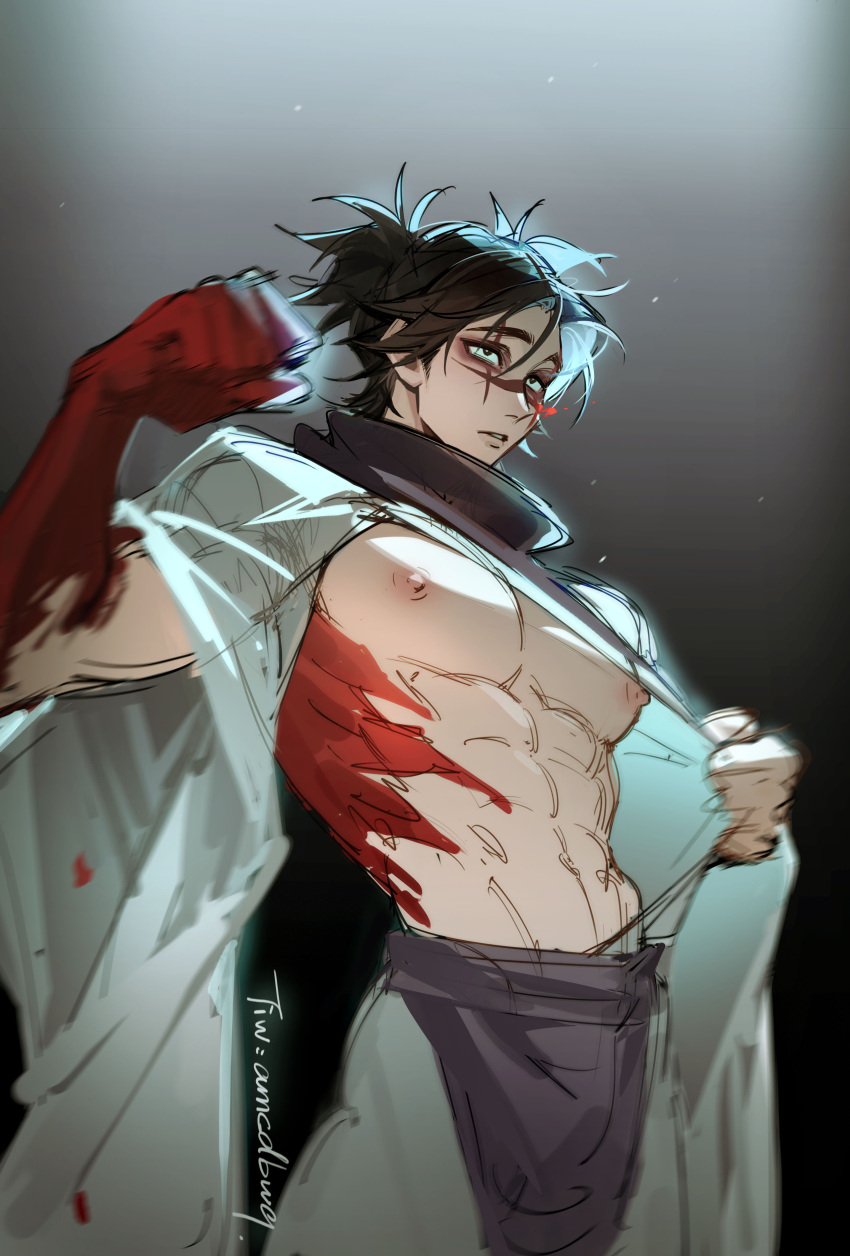 Rule 34 1boy Artist Signature Breasts Out Choso Kamo Jujutsu Kaisen 6792