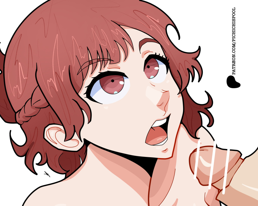 Rule 34 Anime Blue Lock Brown Eyes Female Looking Up Manga Open Mouth Pichichi Red Hair Teieri