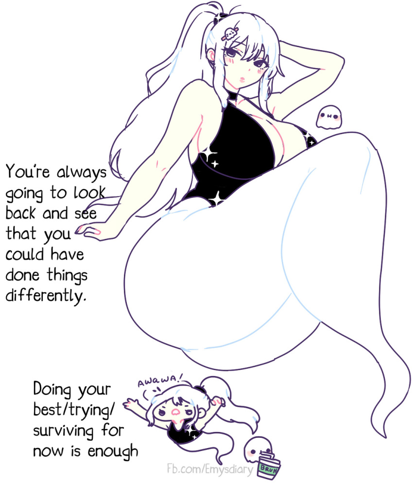 Rule 34 2020s Ass Big Ass Black Eyes Bruh Chibi Digital Drawing 9333