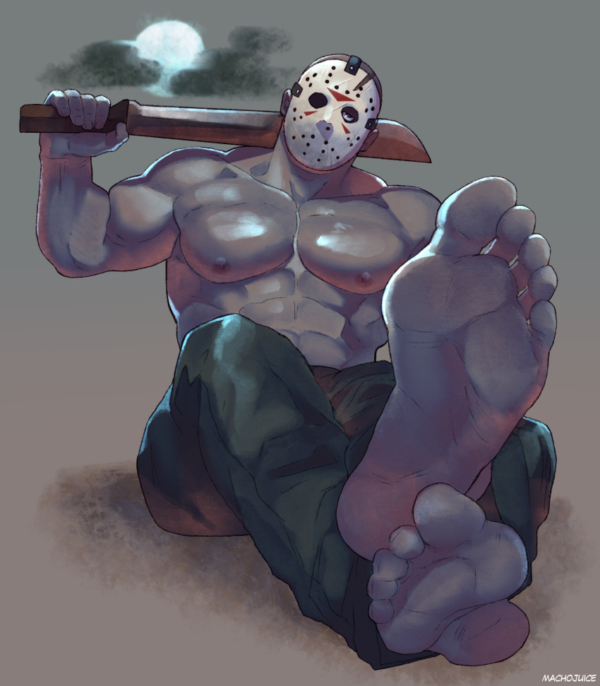 Rule 34 Bara Feet Foot Fetish Friday The 13th Hockey Mask Jason 8288