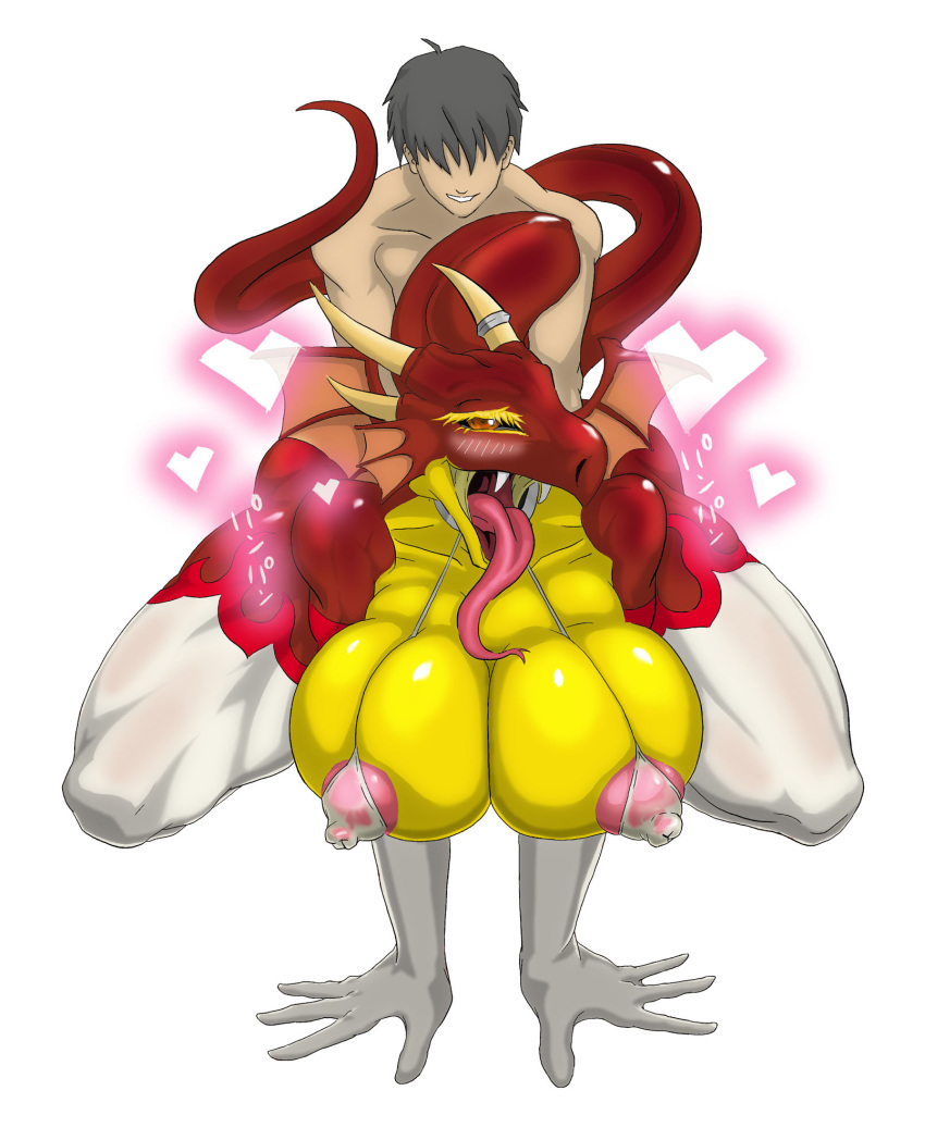 Rule 34 Anthro Baneroku Bikini Blush Breasts Claws Dragon Female Human Long Neck Magic The