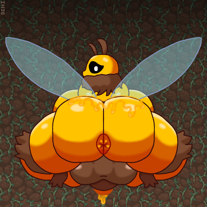 Rule 34 Bee Behind View Dontihateit Futanari Honey Presenting Anus 4924