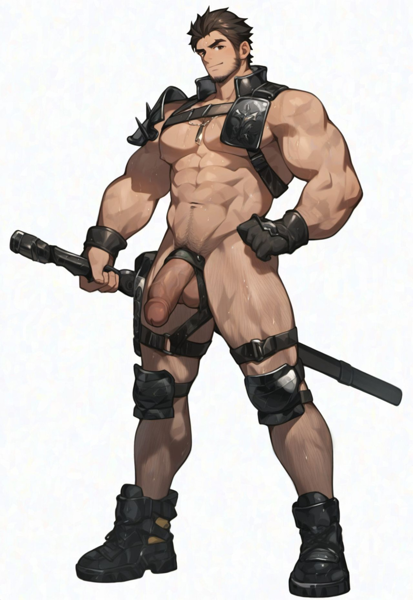 Rule 34 Abs Ai Generated Balls Bara Biceps Big Balls Big Penis 6474