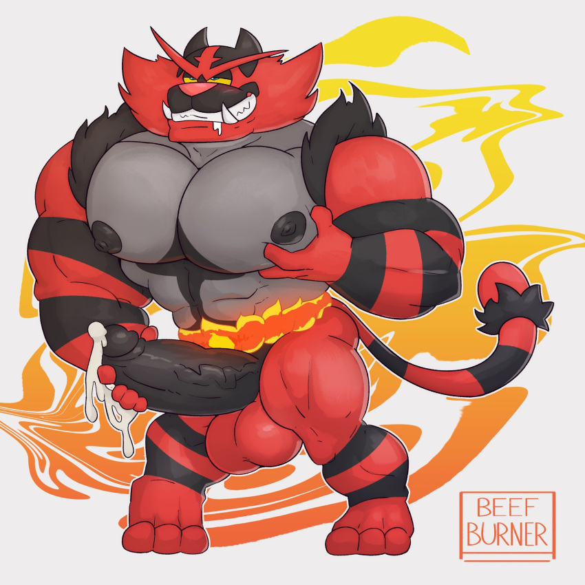Rule 34 Anthro Balls Bara Beefburner Big Balls Big Penis Black Fur 2731