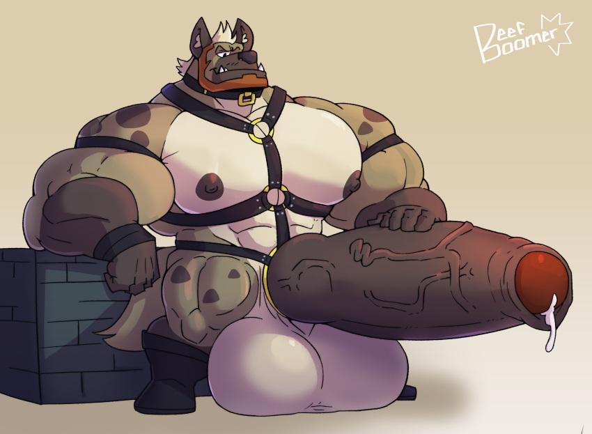 Rule 34 Anthro Balls Bara Beefburner Big Balls Big Penis Boner Collar 3074