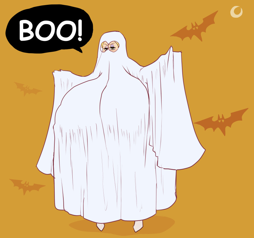 Rule 34 Bedsheet Ghost Breasts Bigger Than Head Casual Casual Nudity 7560