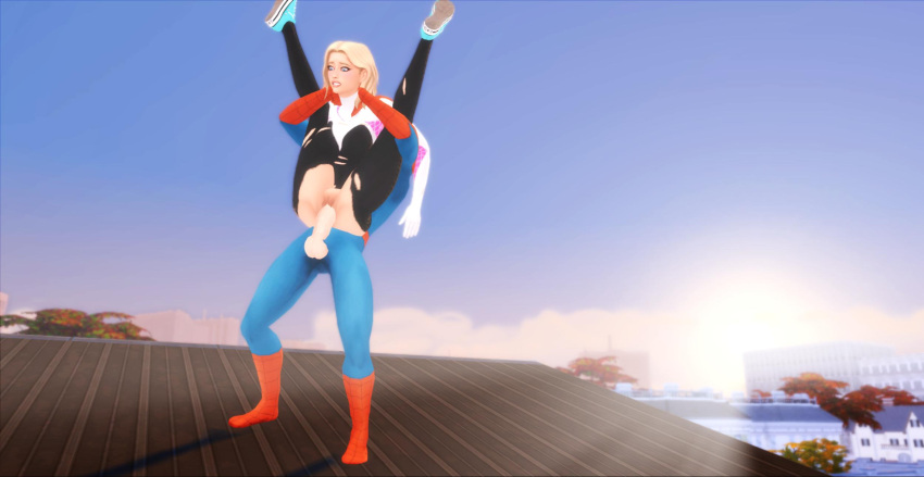 Rule 34 1boy 1girls 3d Gwen Stacy Huge Cock Marvel Marvel Comics 3257