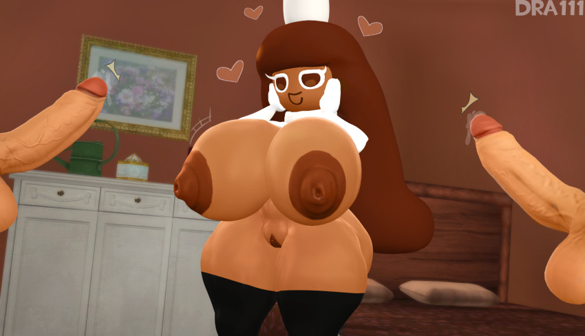 Rule 34 1girls 3d Big Areola Big Breasts Big Penis Breasts Brown Skin 6549