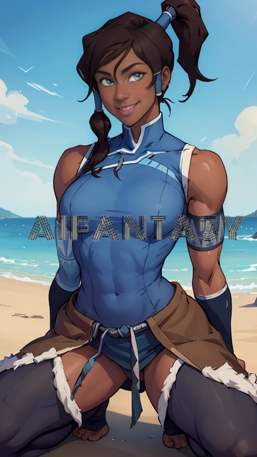 Rule 34 1girls Ai Generated Avatar Legends Female Korra Muscles The
