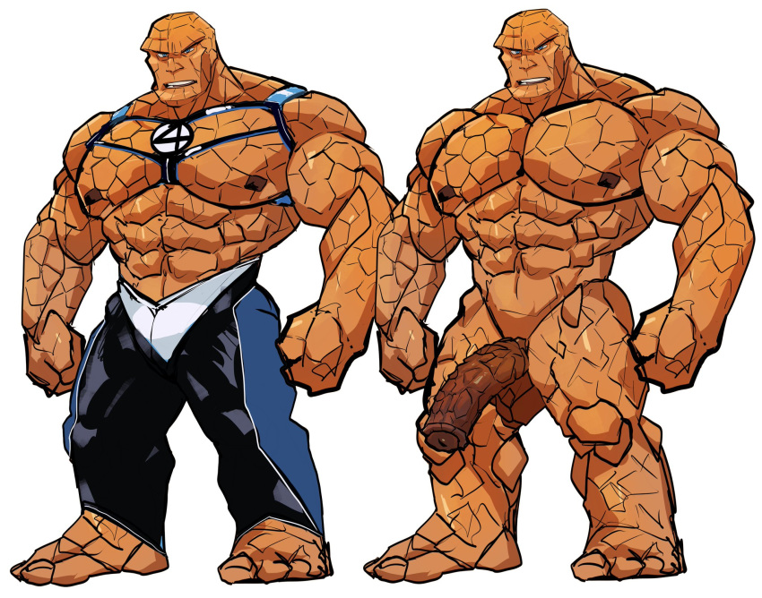 Rule 34 Ben Grimm Big Cock Big Penis Fantastic Four Flaccid Flaccid