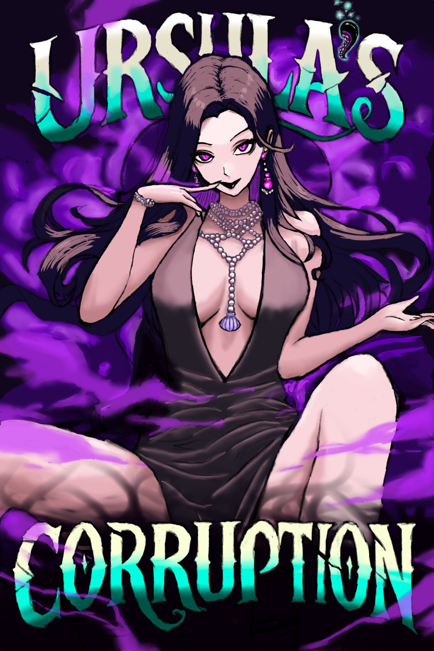 Rule 34 Almog Kapach Black Hair Cleavage Disney Magic Necklace Purple 2064