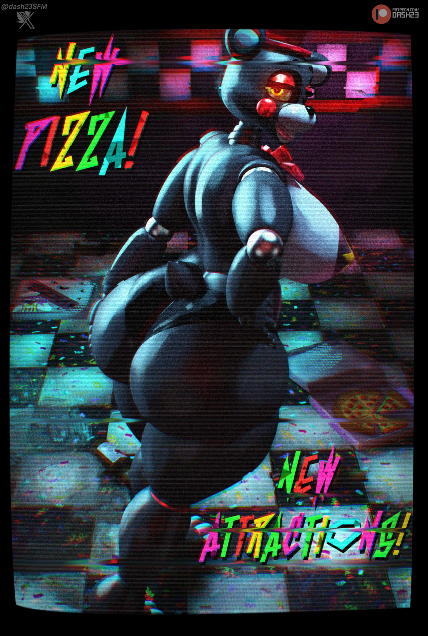 Rule 34 3d Dash23 English Text Female Five Nights At Freddys Lefty 4940