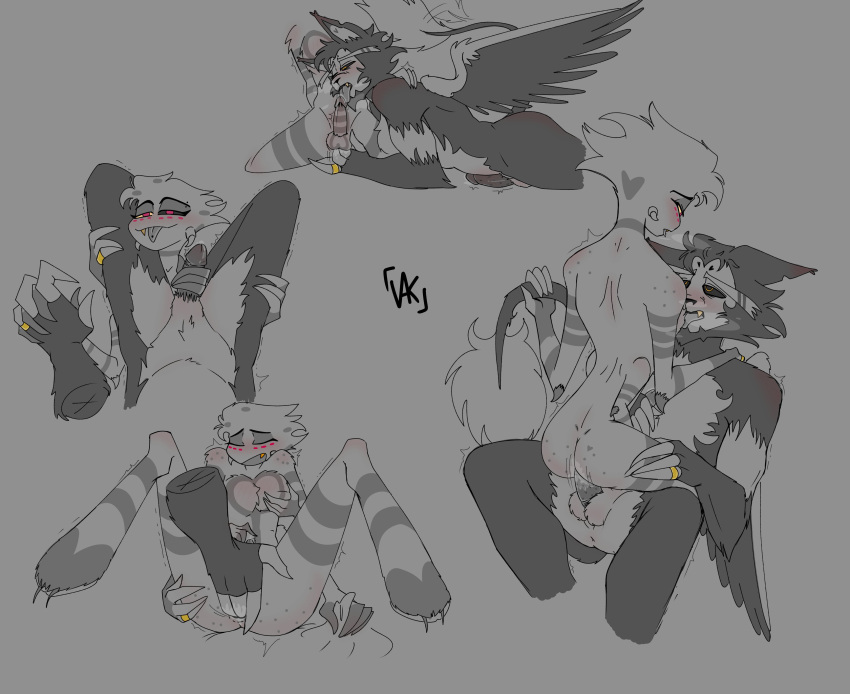 Rule 34 Angel Dust Hazbin Hotel Gay Hazbin Hotel Husk Hazbin Hotel
