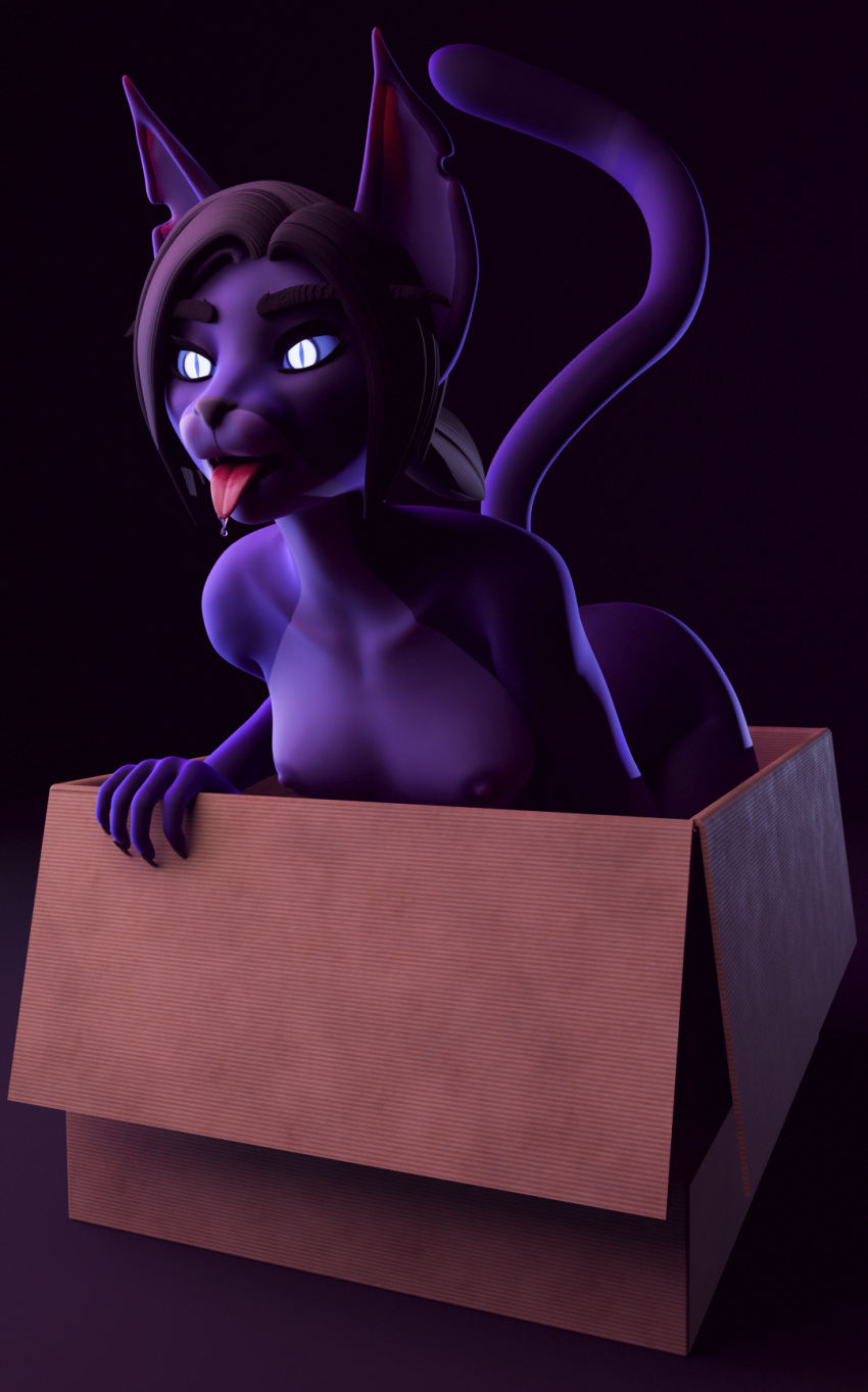Rule 34 Anthro Cat Girl Catgirl Female Furry Furry Cat Solo Tail