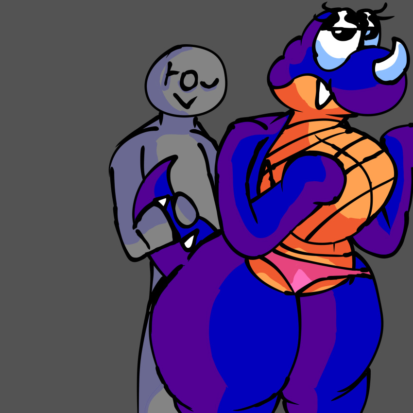 Rule 34 1boy 1girls Anon Anthro Digital Drawing Artwork Dragon 0934