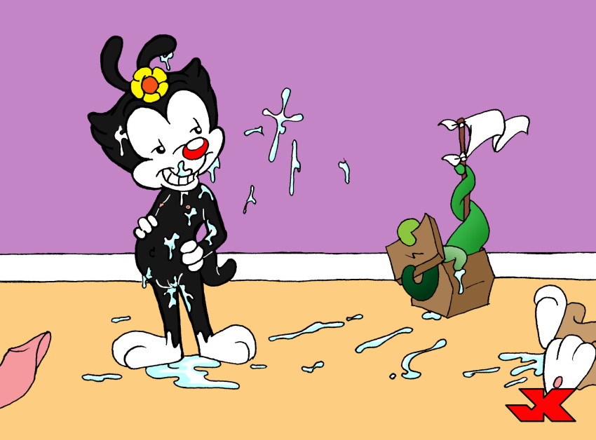 Rule 34 After Sex Animaniacs Black Fur Color Cum Dot Warner Female Feral Flower Fur Jk Male
