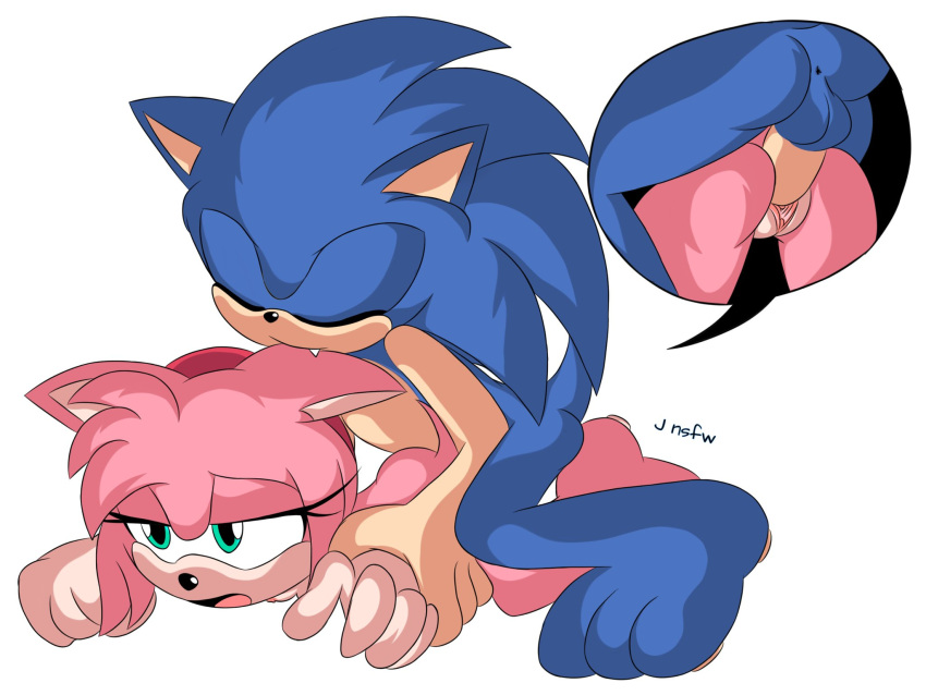 Rule 34 Amy Rose Female J Nsfw Sex Sonic Series Sonic The Hedgehog Sonic The Hedgehog