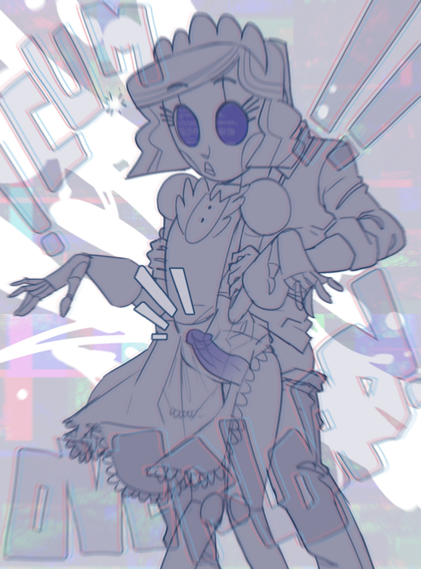 Rule 34 Android Apron Blue Screen Of Death Clothed Sex Emmy The