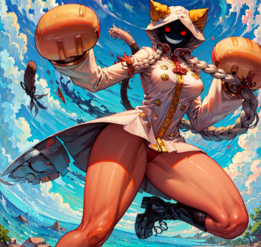 Rule 34 Ai Generated Blazblue Catgirl Female Looking At Viewer 0036