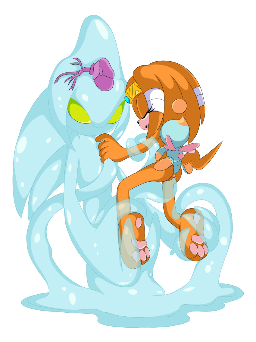 Rule 34 2boys1girl 2d Ass Chao Sonic Chaos Sonic J Nsfw Mobian 3063
