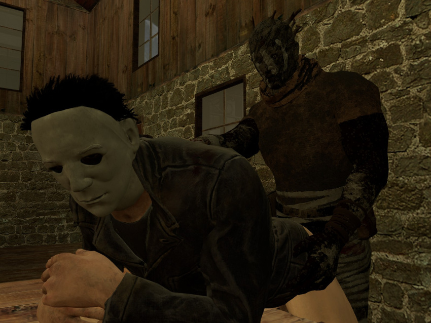 Rule 34 2boys Anal Crossover Dead By Daylight Gay Gay Sex Halloween 2447