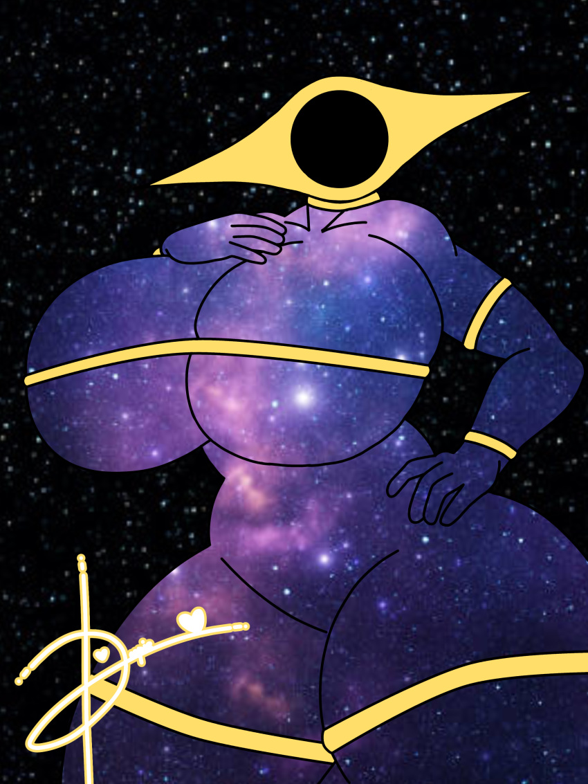 Rule 34 Big Breasts Big Thighs Black Hole Celestial Being Doopie Doopkaboom Artist Female
