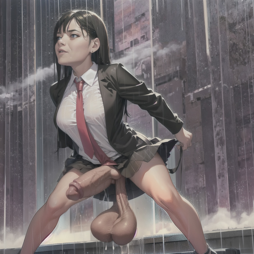Rule 34 Ai Generated Big Balls Futa Only Futanari Huge Cock Rain 4921