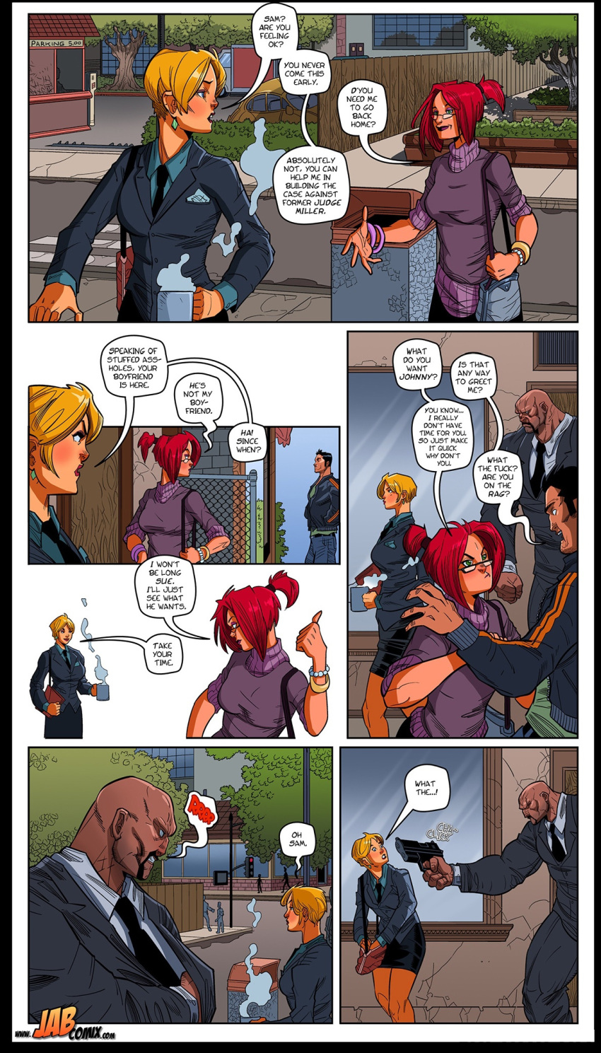 Rule 34 Comic Female Jab Panels Text 1898766