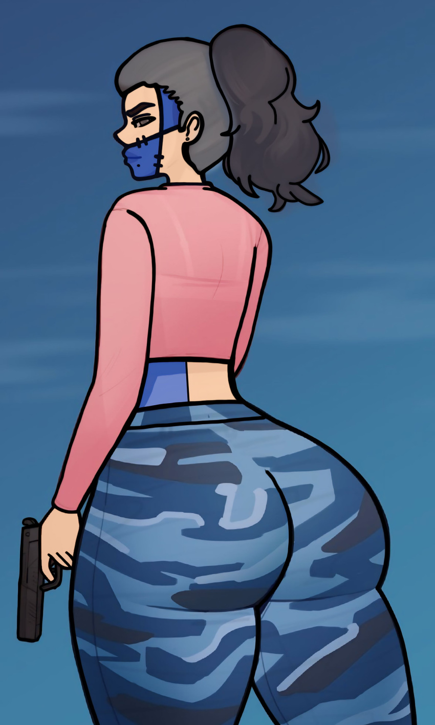 Rule 34 1girls Ass Ass Focus Big Ass Brown Hair Clothing Female