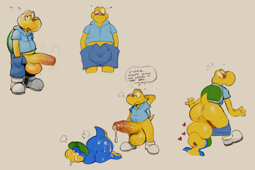 Rule 34 After Sex Amphibian Anthro Balls Balls On Face Biped Blue Body Bodily Fluids Clothing