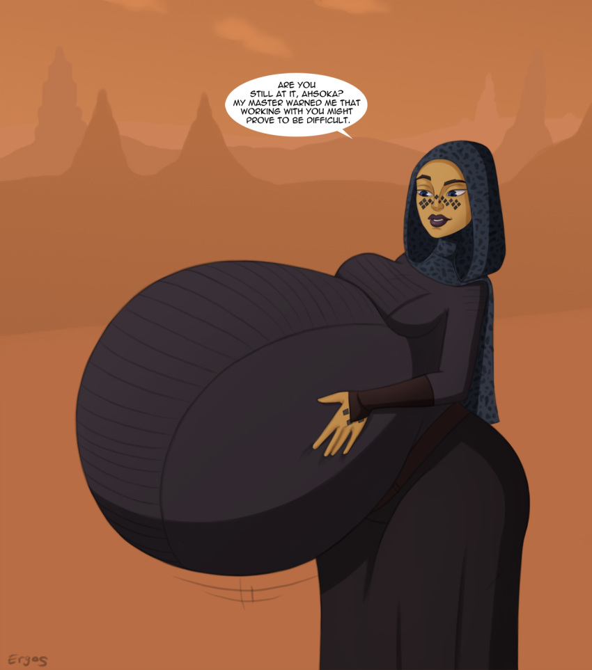 Rule 34 Barriss Offee Belly Bulge Digestion Ergos Ff Hijab Star Wars 1694