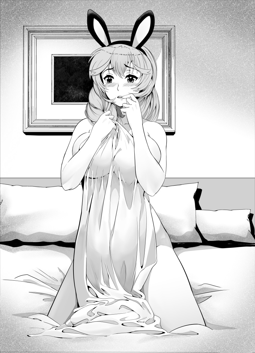 Rule 34 Bed Sheet Bunny Ears Doujin Cover Doujinshi Female Otome Dori 7947