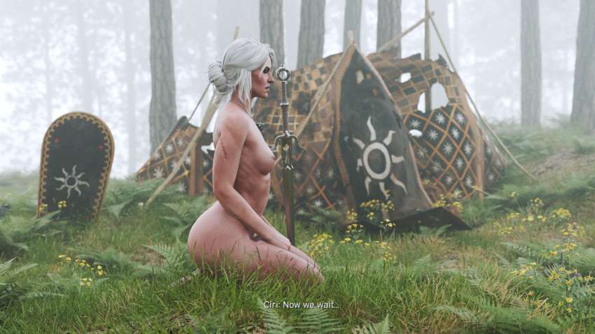 Rule 34 Belethors Smut Breasts Bubble Butt Ciri Closed Eyes