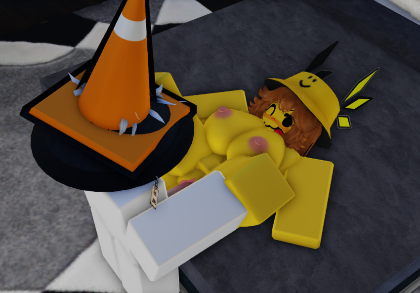 Rule 34 1boy 1girls 3d Artist Request Cone Cone Hat Hat Missionary 1597