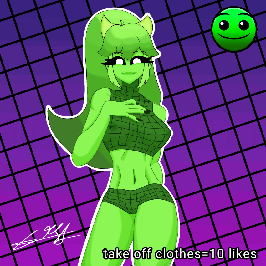 Rule 34 Breasts Cute Dexxa Gamecharacter Green Skin Normal Geometry 3090
