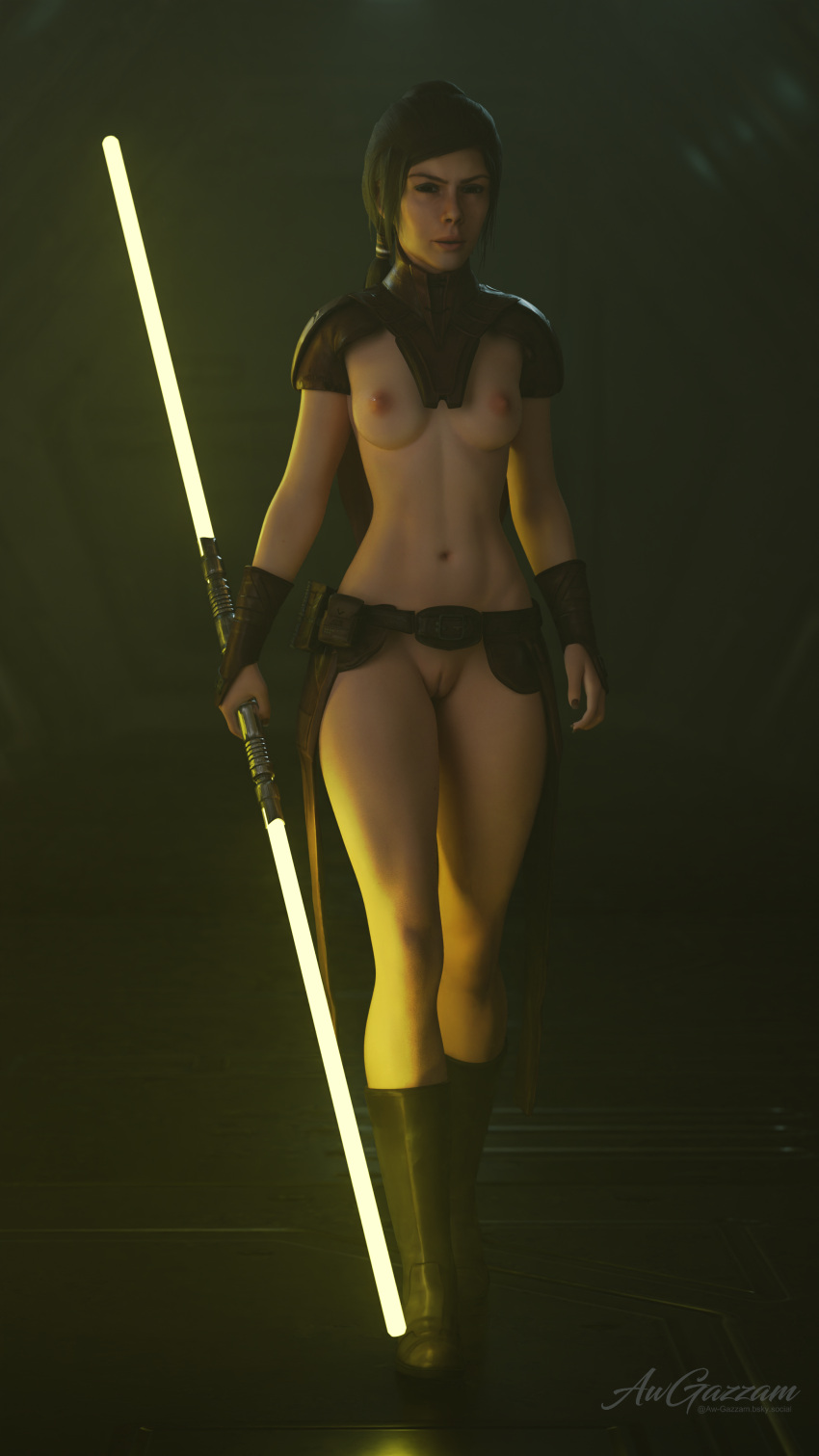 Rule 34 3d Aw Gazzam Bastila Shan Breasts Exposed Breasts Female 8298