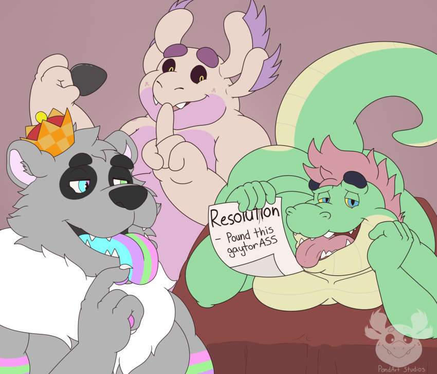 Rule 34 Alligator Alligatorid Amphibian Anthro Axolotl Bear Belly Bubs Bubba Buttplug