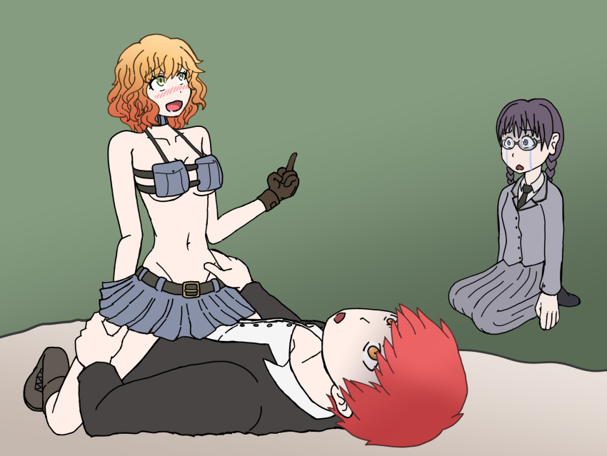 Rule 34 1boy 2girls Actualtrashhuman Akabane Karma Assassination 4268