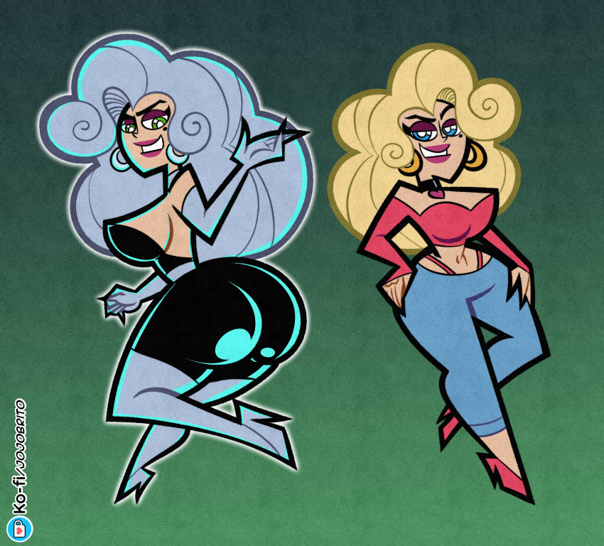 Rule 34 Big Ass Big Breasts Blonde Hair Choker Danny Phantom Dawna 3550