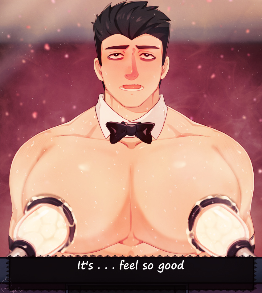 Rule 34 Bara Biceps English Text Francis Mosses Male Male Nipples 5193