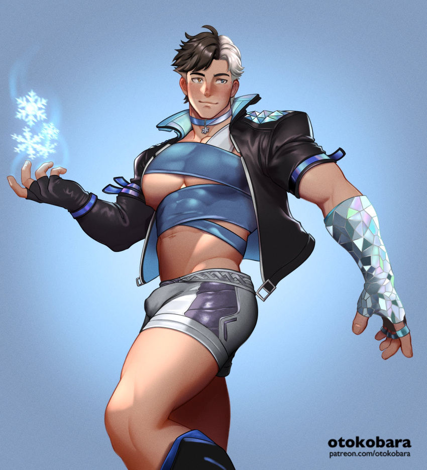 Rule 34 1boy Bara Big Pecs Bulge Bulge Through Clothing Erection 0185