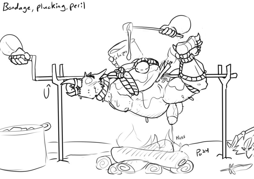 Rule 34 Absurd Res Avian Bird Bluebird Bodily Fluids Bondage Bound