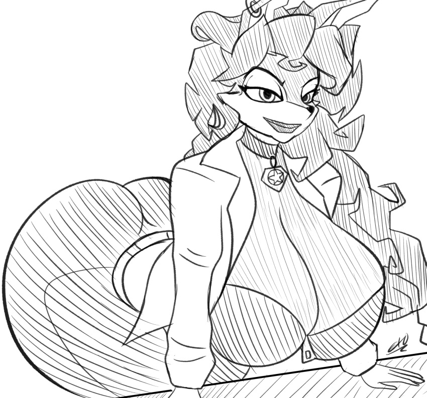 Rule 34 Big Ass Big Breasts Carmelita Fox Exocomics Female Sketch Sly 7848