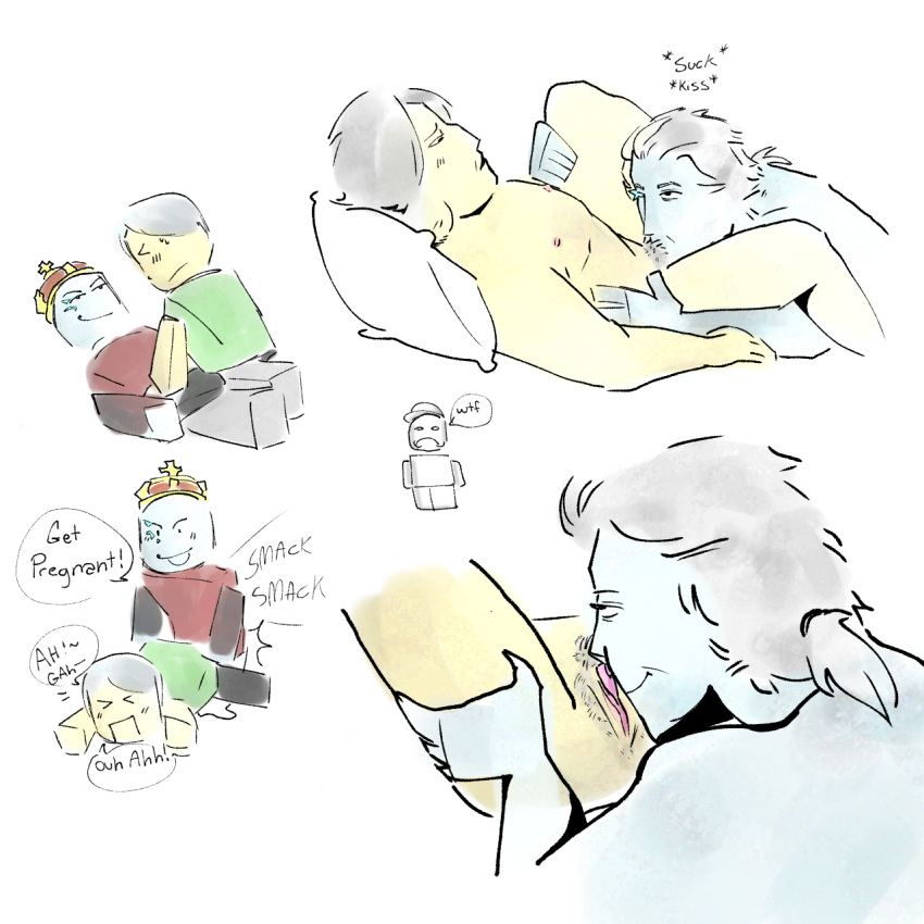 Rule 34 2boys 2d 2d Artwork 2d Artwork Block Tales Blocky Body 6173