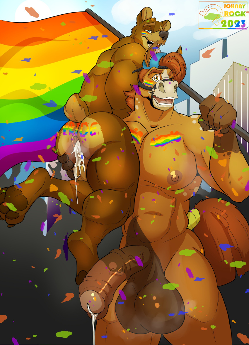 Rule 34 Absurd Res Anthro Anus Ass Balls Bear Bodily Fluids Cum Cum In Ass Cum Inside Duo
