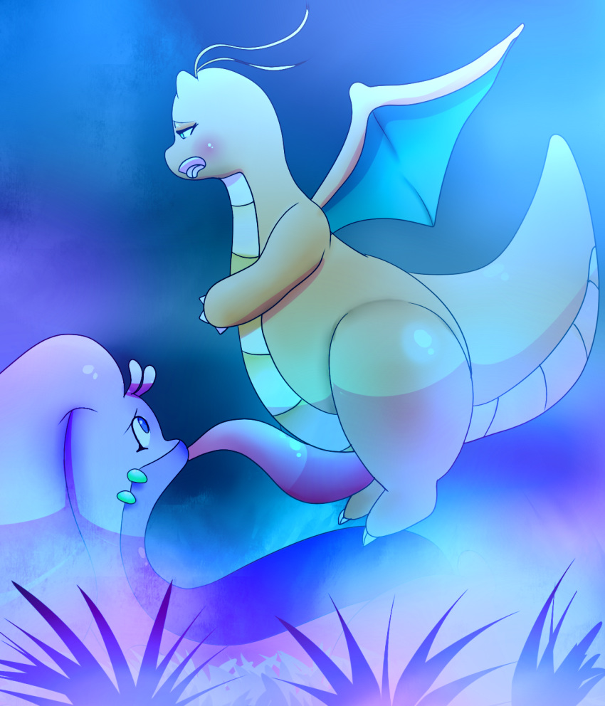 Rule 34 Dragonite Dsmm Fellatio Female Goodra Male Nintendo Oral Penis Pokemon Sex Straight