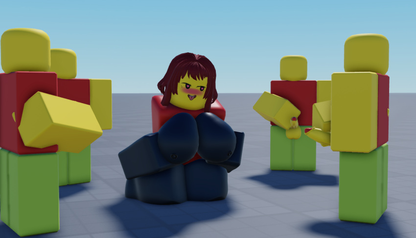 Rule 34 1girls 3d 4boys Artist Request Balls Baseplate Blush Blushing 7904