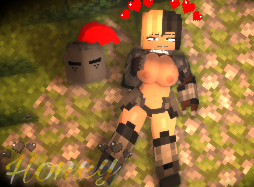 Rule 34 1girl 3d Armor Armored Female Big Breasts Black And Blonde 8541