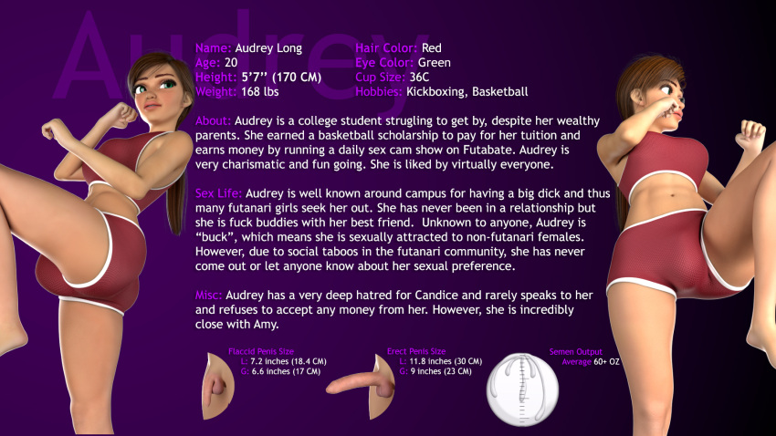 Rule 34 1futa 3d Abs Agent Red Girl Athletic Futanari Audrey Agent 4202