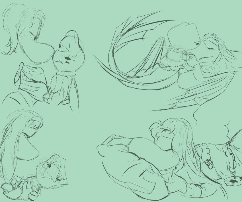 Rule 34 Badraydragon Doodle Female Female Murfy Nocnafifi Original Character Rayman Series